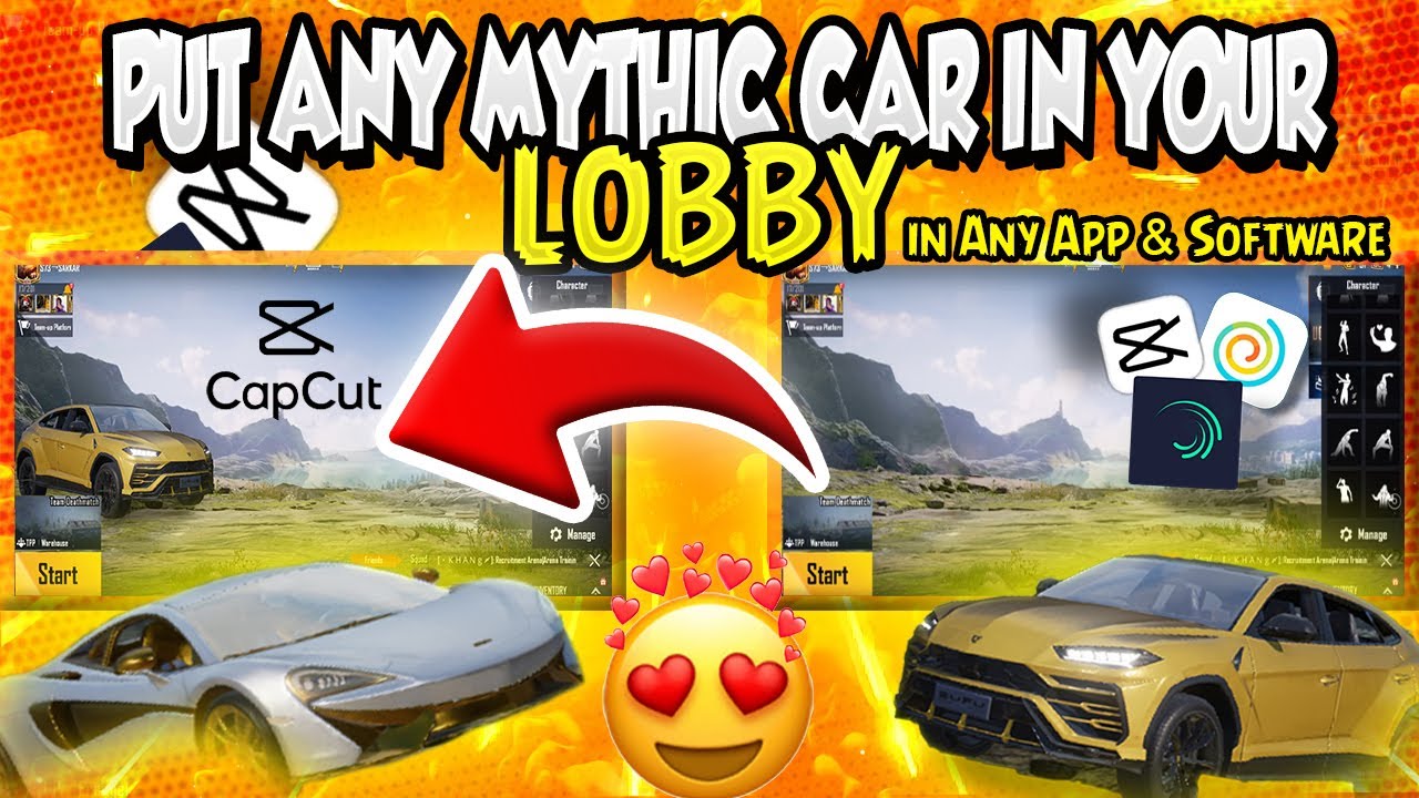 How to add mythic car in Lobby || Mythic Car in Lobby || Sarkar Editz ...
