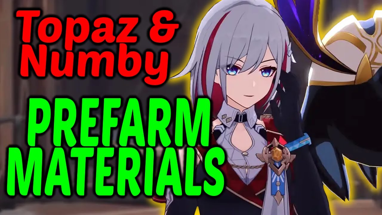 Topaz & Numby PREFARM/MATERIALS Guide - YouTube
