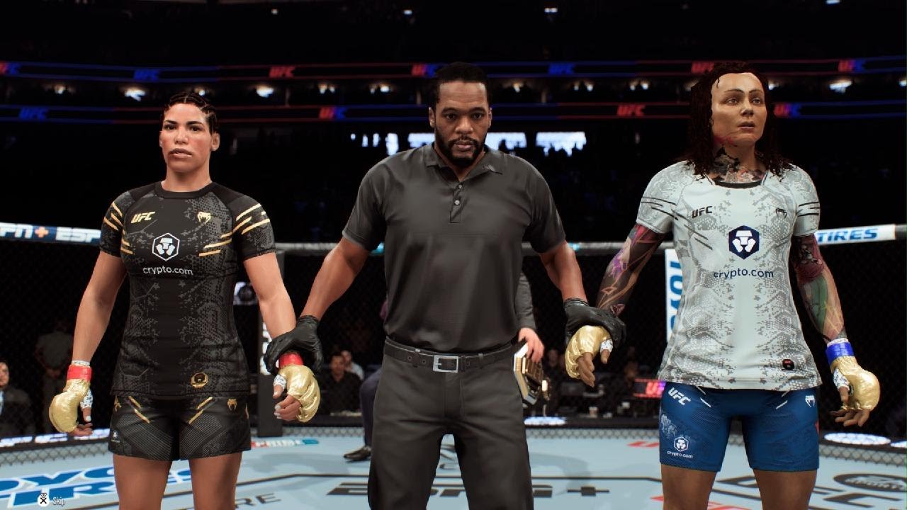 EA SPORTS UFC 5_20240927235810 Ana wins belt - YouTube