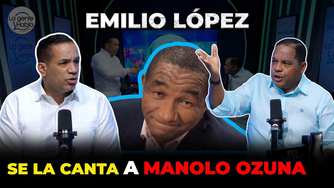 EMILIO LOPEZ SE LA CANTA A MANOLO OZUNA - YouTube