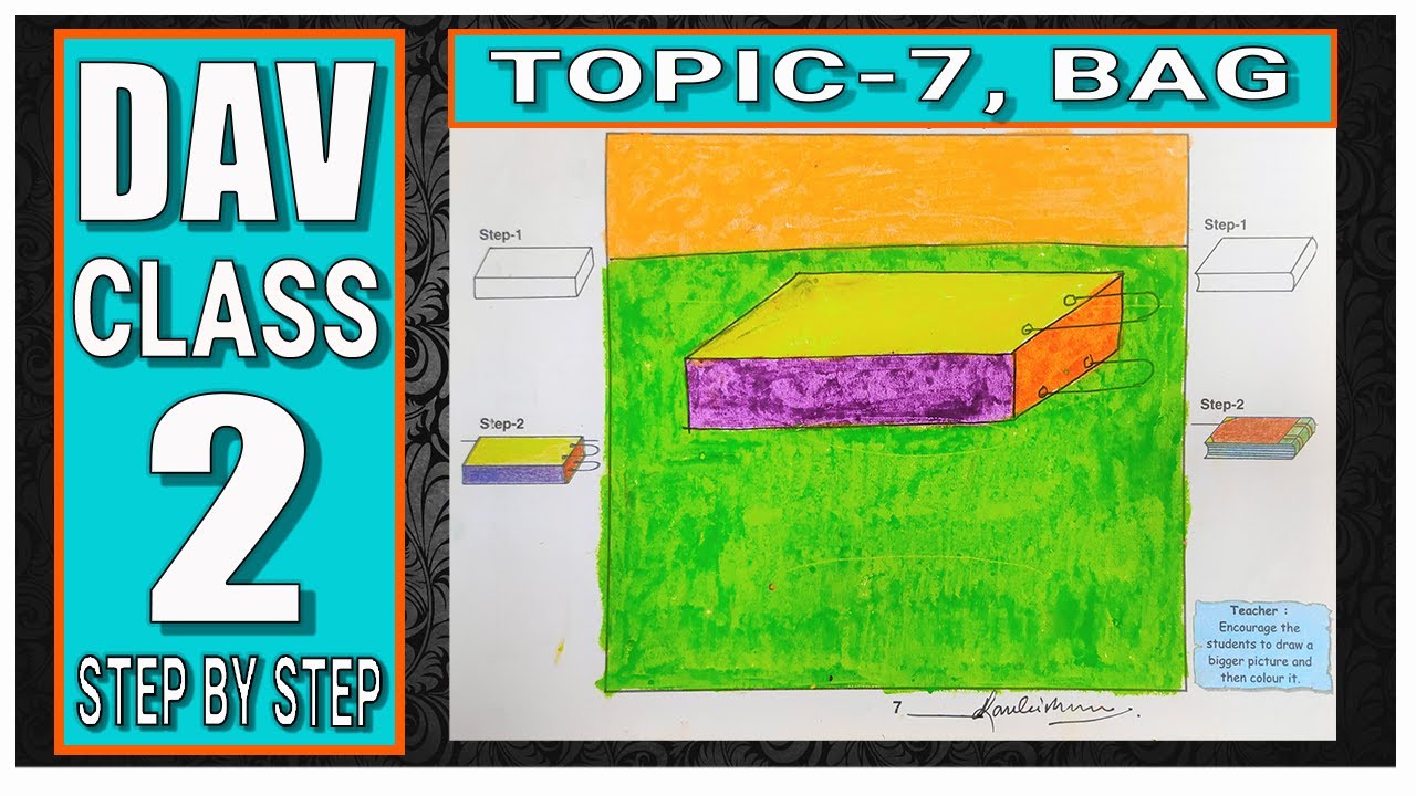 DAV CLASS 2 | LESSON 7 | STEP BY STEP | dav | D.A.V. | dav school | dav ...