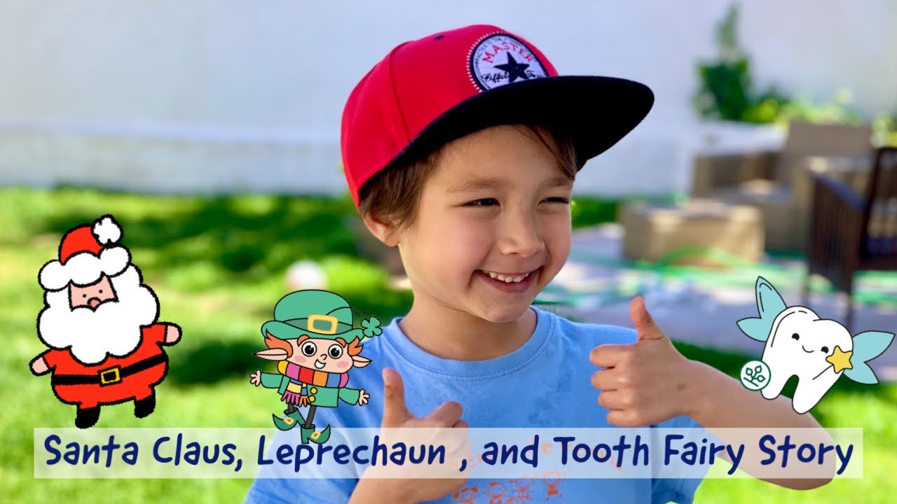 Santa Claus, Leprechaun, and Tooth Fairy Story - YouTube