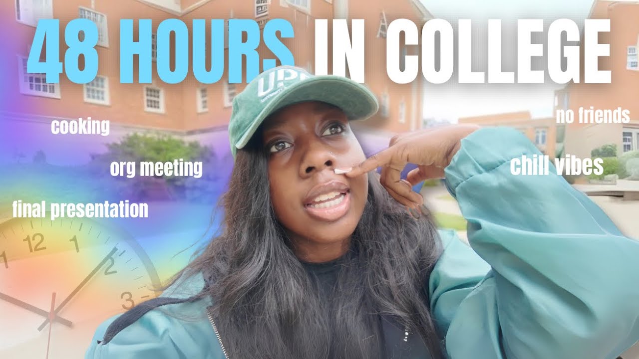 48 Hours in My Life as a Chill College Student | Unproductive + vlog ...
