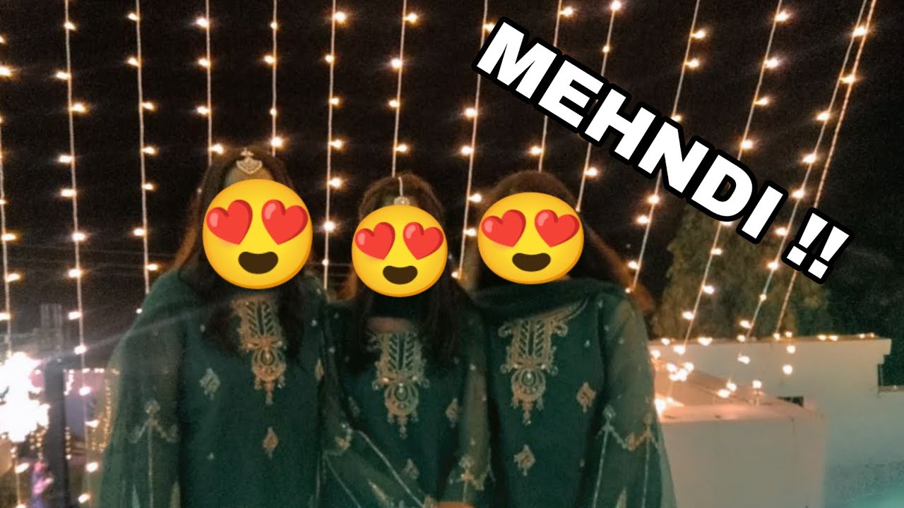 Mehndi Night💚 | Same dressing ki czns k Saath😍 | 2 bjhe ghr gye😛 | Arfa ...