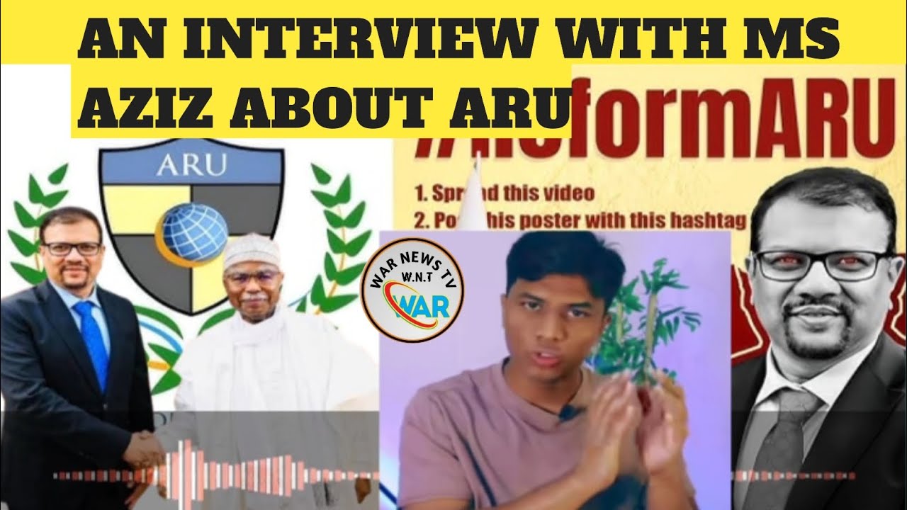 An interview with MS Aziz about Arakan Rohingya Union (ARU) #aru ...