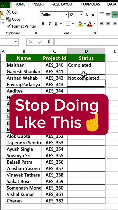 Data validation in excel 🔥 | Excel for fresher #excel #exceltips #exceltutorial #shorts - YouTube