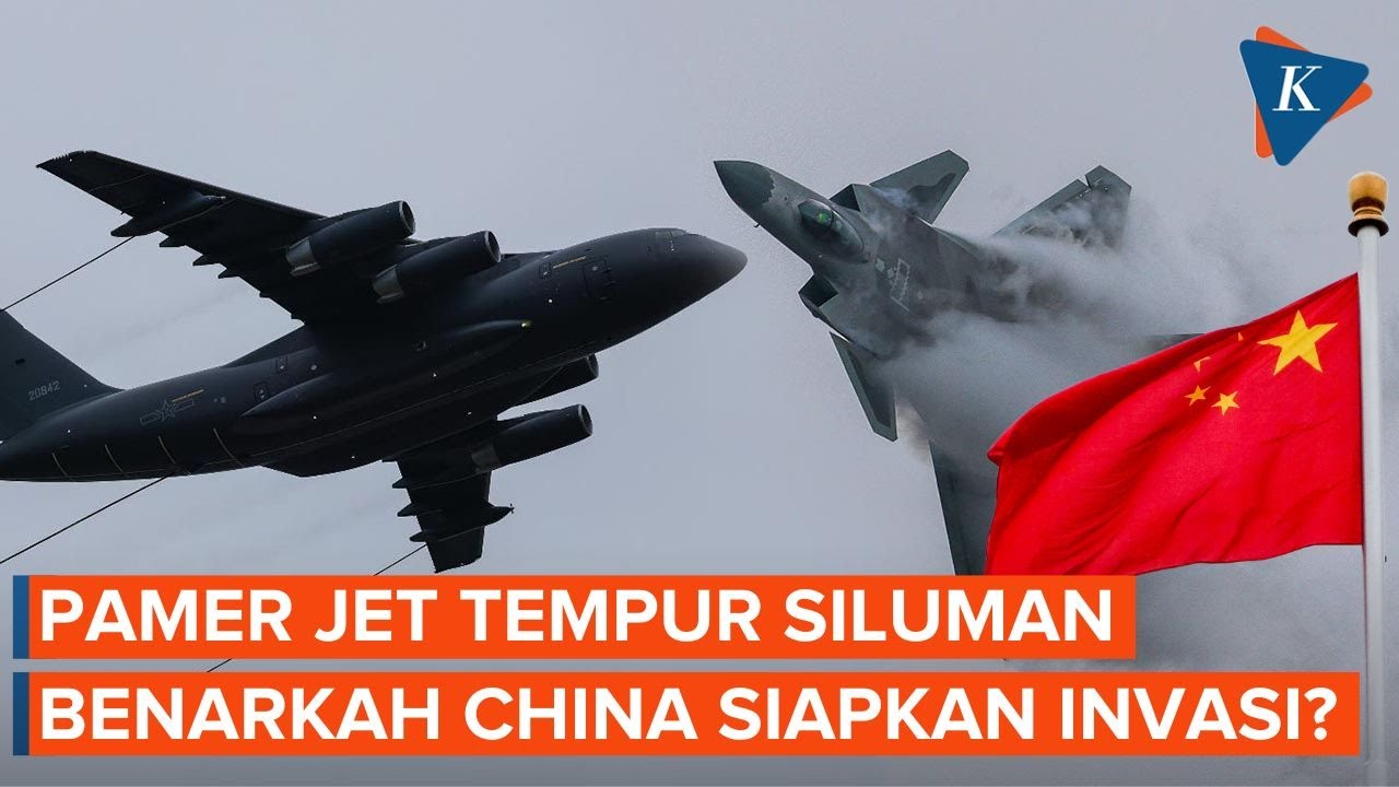 China Pamer Jet Tempur Siluman Mutakhir - YouTube