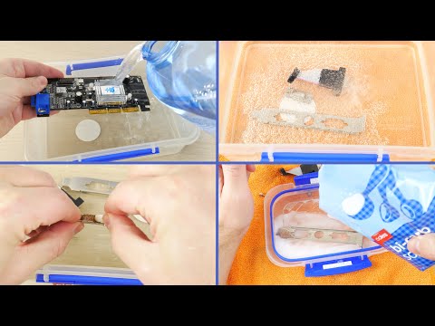 Extreme Cleaning Computer Parts - YouTube