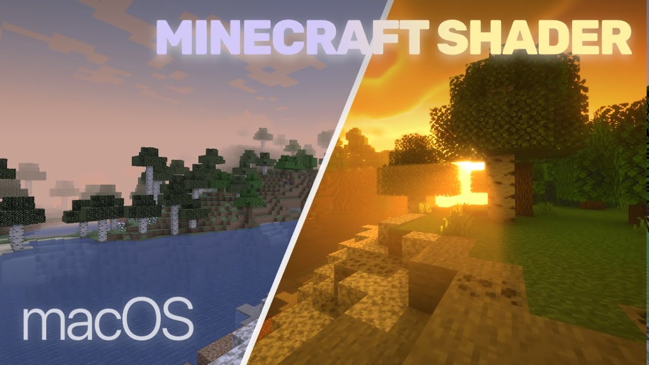 CÁCH ĐỂ CÀI SHADER CHO MINECRAFT TRÊN MACOS (OPTIFINE/FABRIC) - YouTube