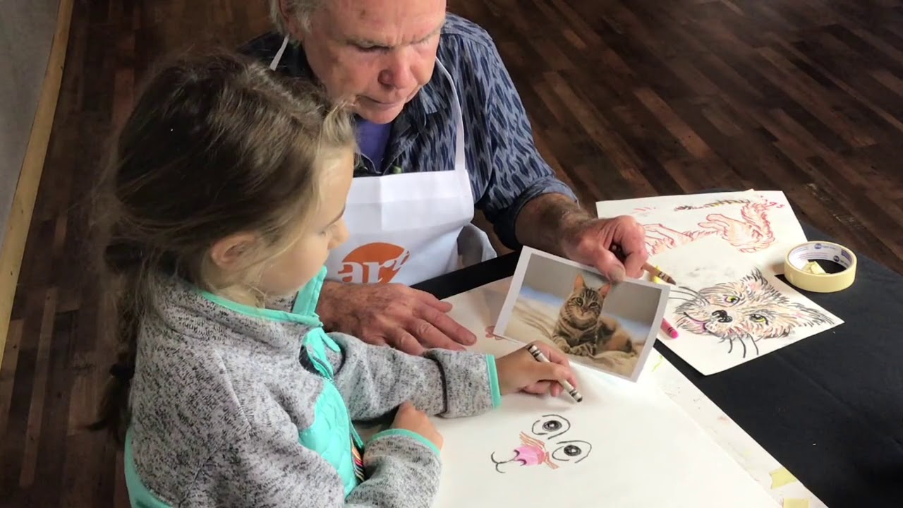Draw a Cat (grades 2-3) - YouTube