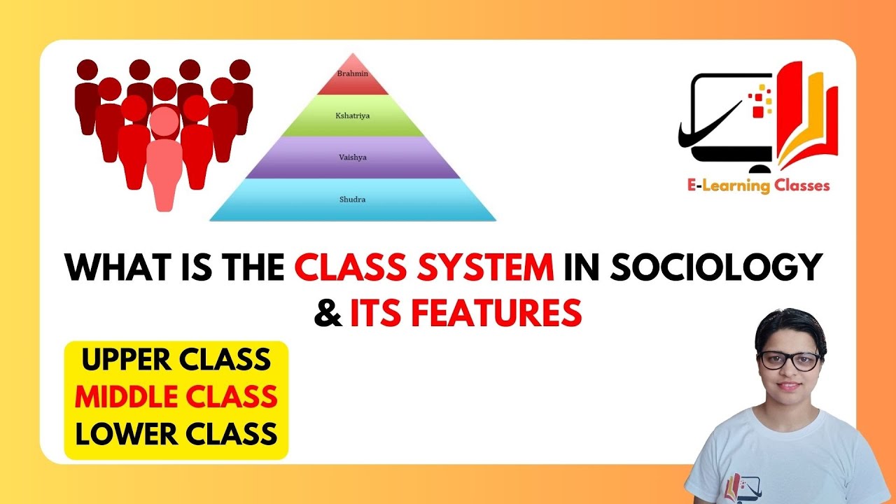 Class system in sociology | Features of Class #education #ugcnet #upsc ...
