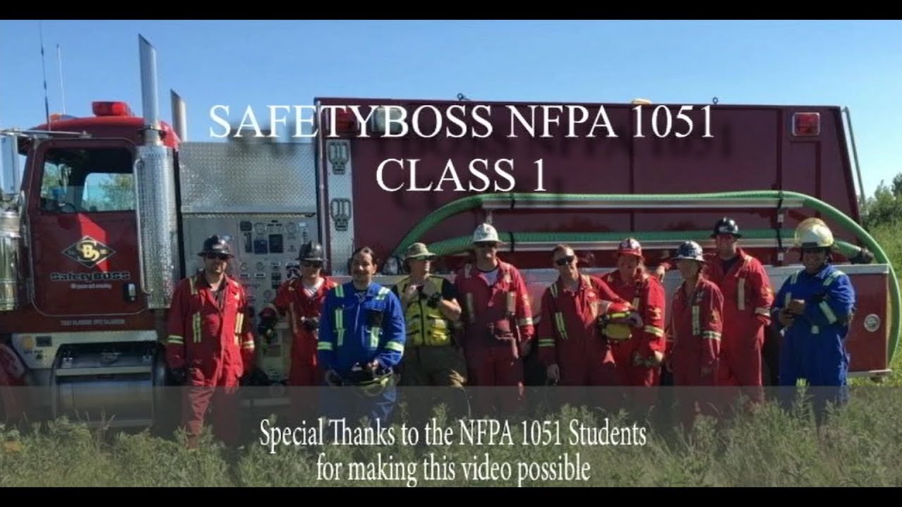 Safety Boss NFPA 1051 Wildland Firefighting Training - YouTube