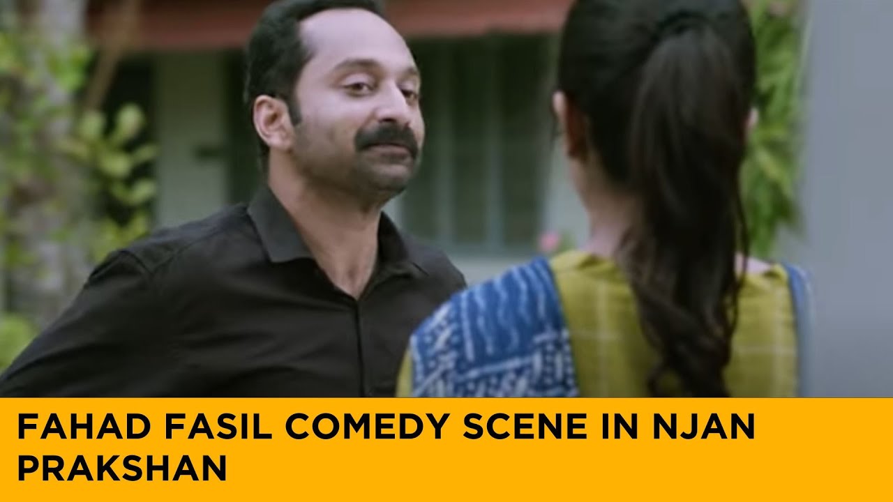 Fahad Fasil comedy scene in Njan prakshan | Malayalam Movie | 4k ...
