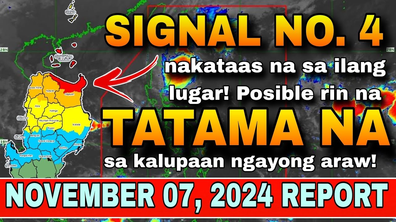 LANDFALL NI BAGYONG MARCE, INAASAHAN NA! 😱⚠️ | WEATHER UPDATE TODAY ...