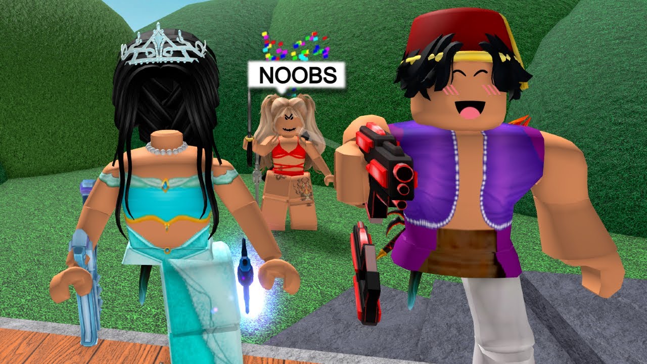 Princess Jasmine and Aladdin DESTROY TOXIC TEAMERS..(Murder Mystery 2 ...