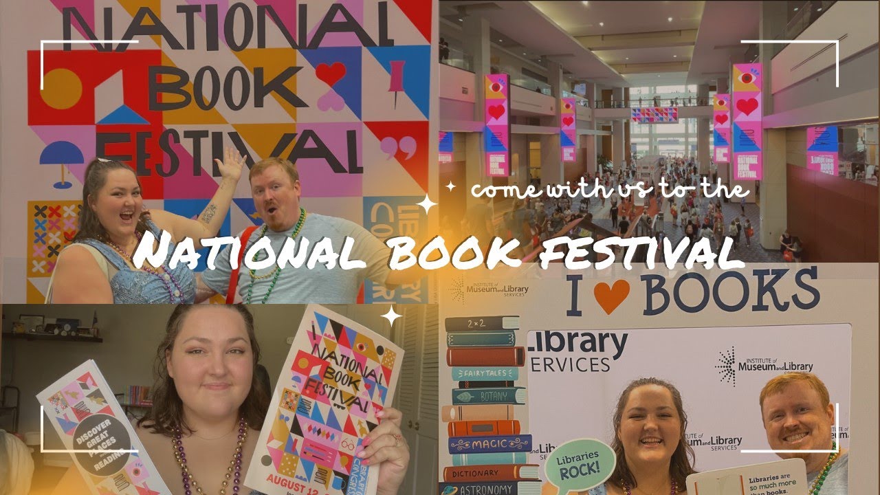 come with us to the National Book Festival || a vlog - YouTube