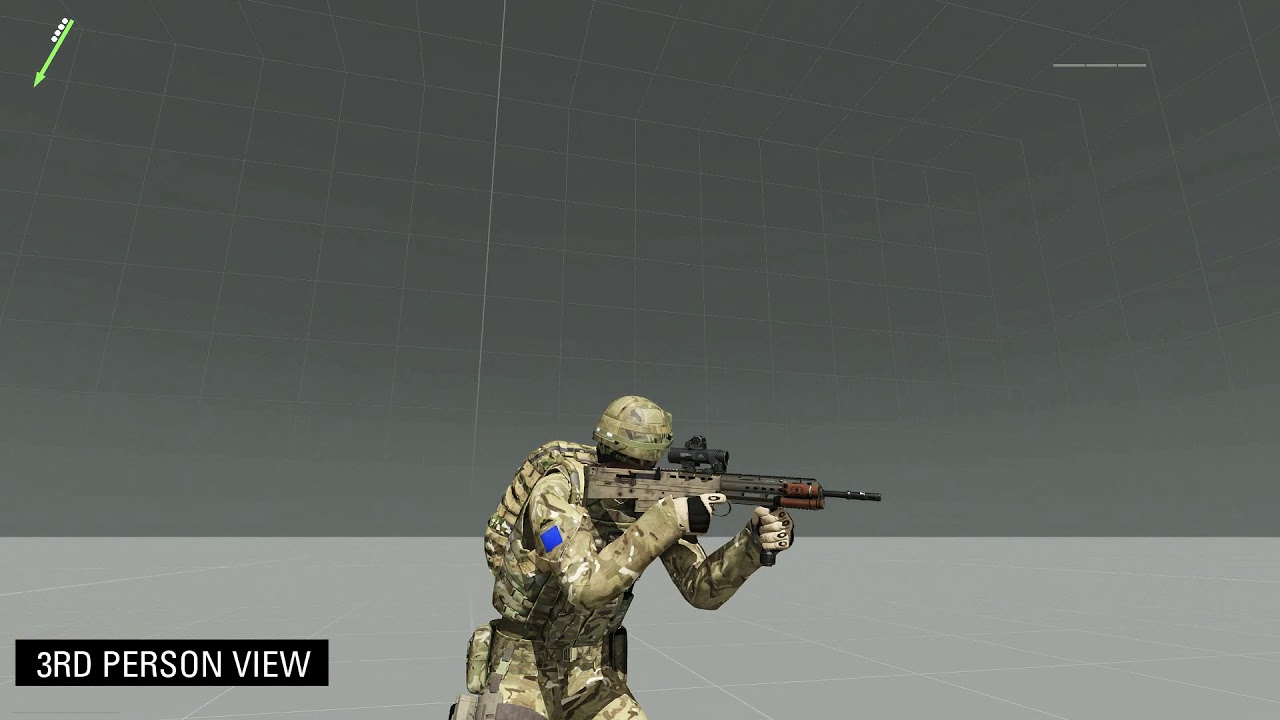 British Armed Forces L85A3 - Arma Mod Test - YouTube