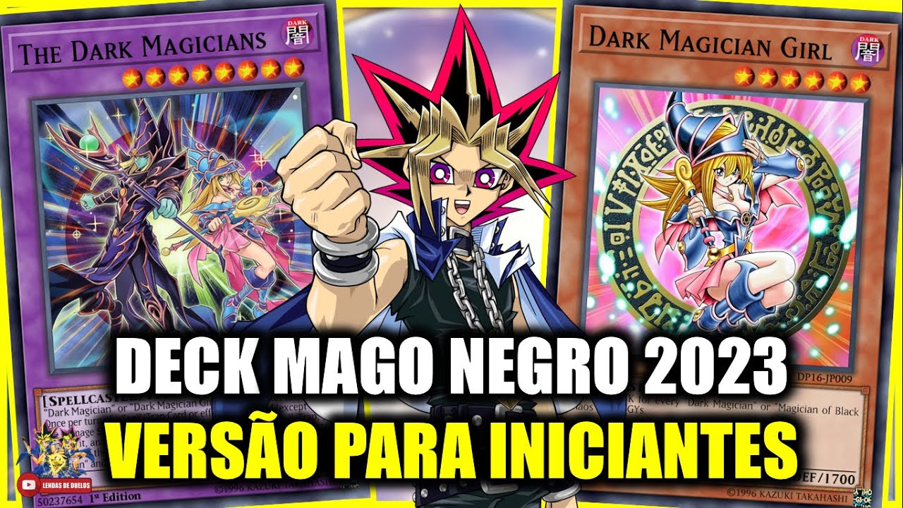DECK PARA INICIANTES: COMO MONTAR O DECK MAGO NEGRO F2P NO YUGIOH! DUEL ...
