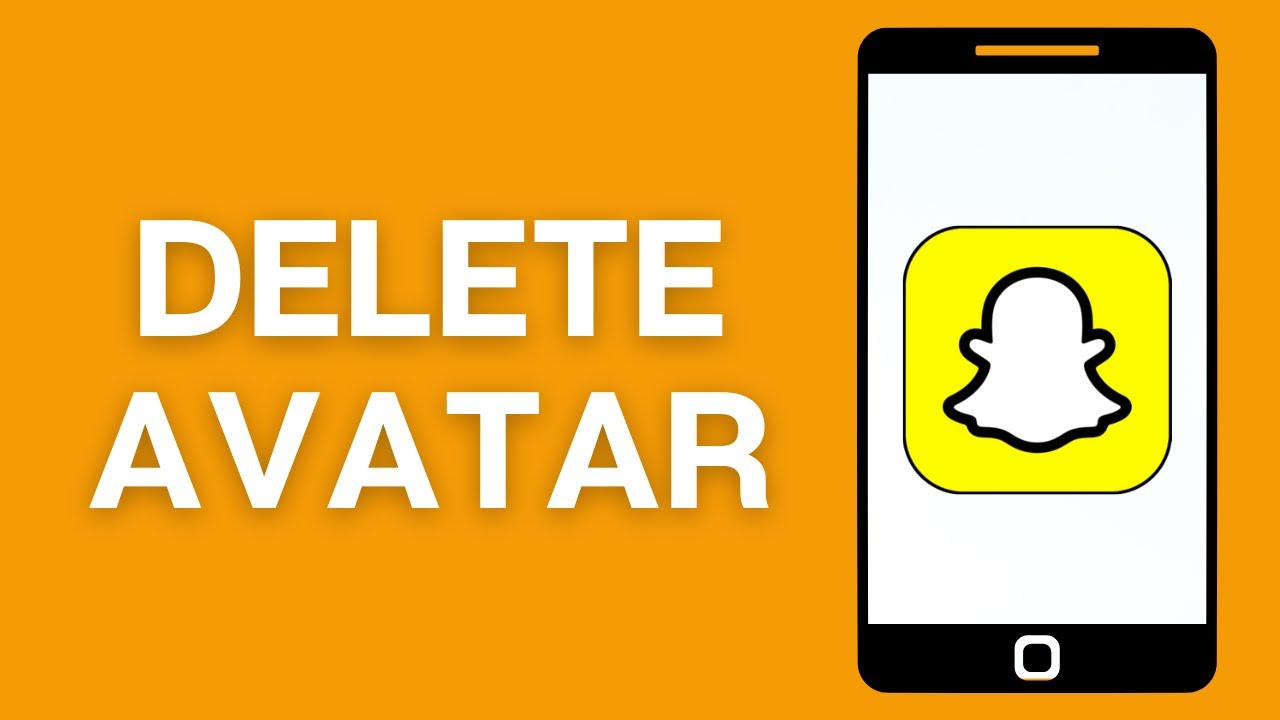 How To Delete Avatar On Snapchat - YouTube