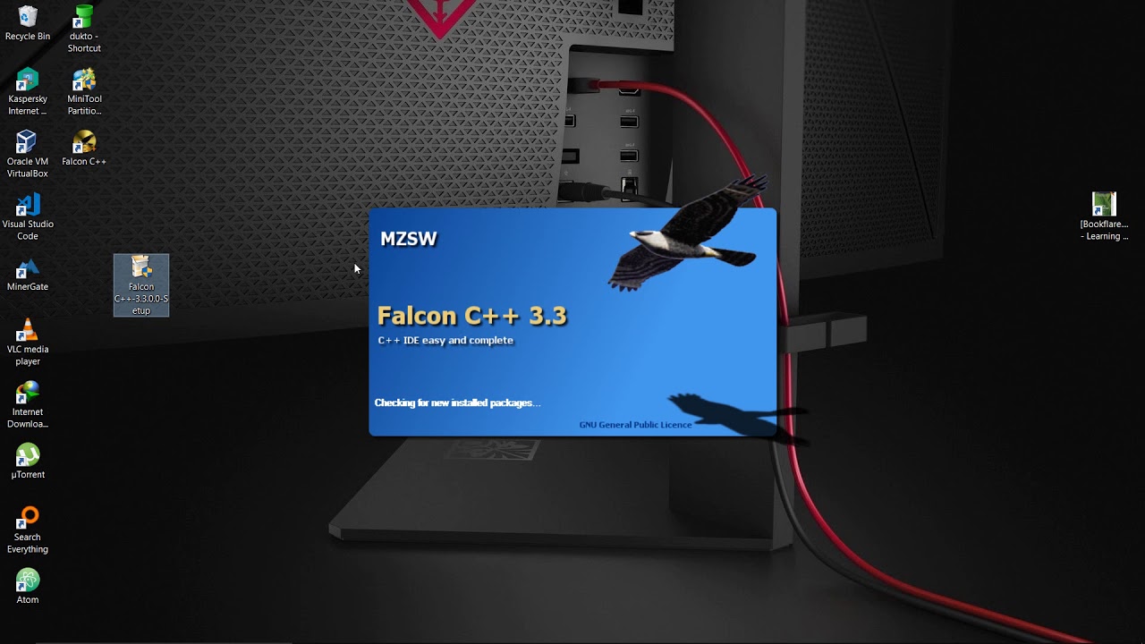 how to compile cpp using falcon - YouTube