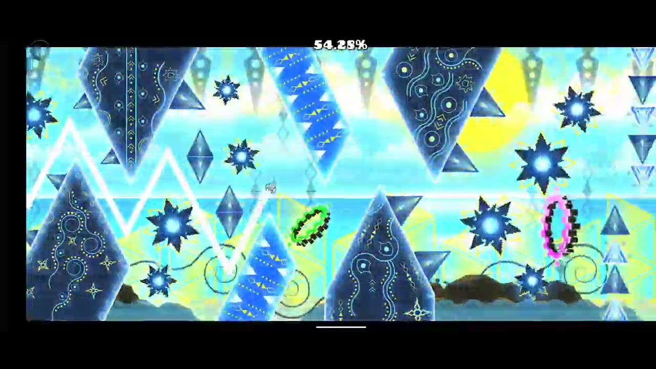 tidal wave geometry dash easy #geometrydash - YouTube