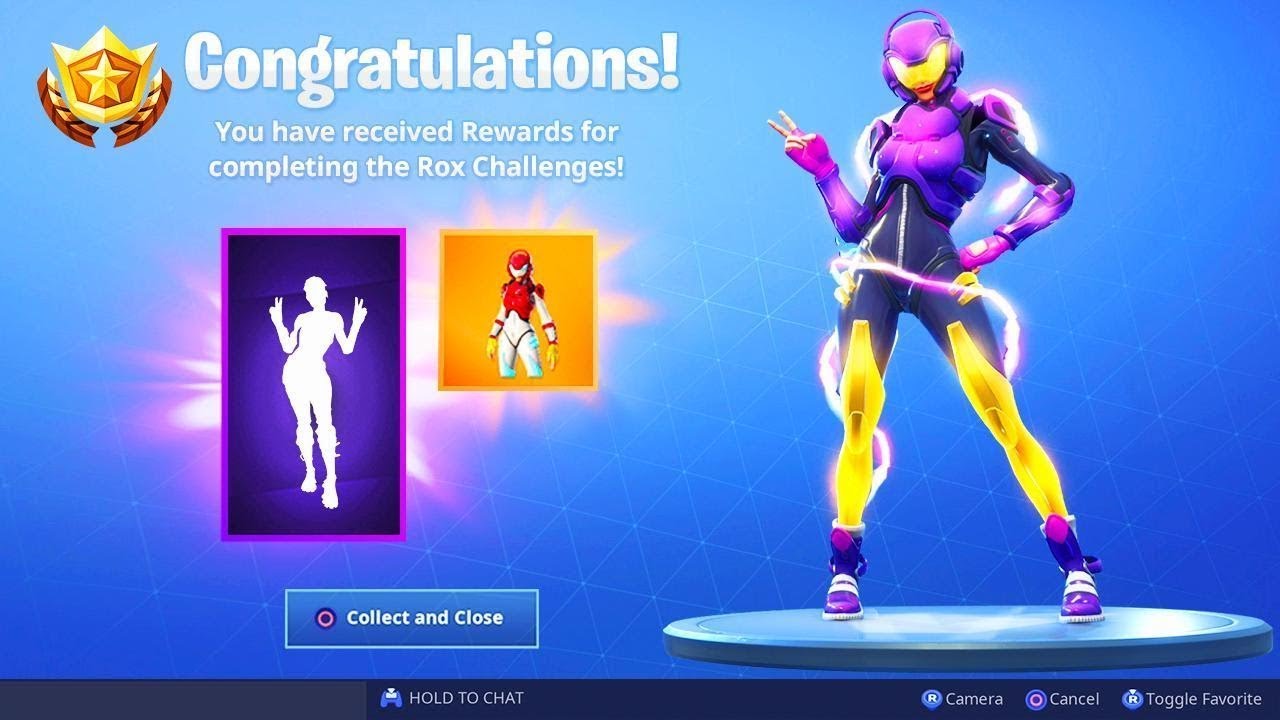 The *NEW* MAX ROX SKIN in Fortnite is AWESOME 🔥 (Fortnite Season 9 ...