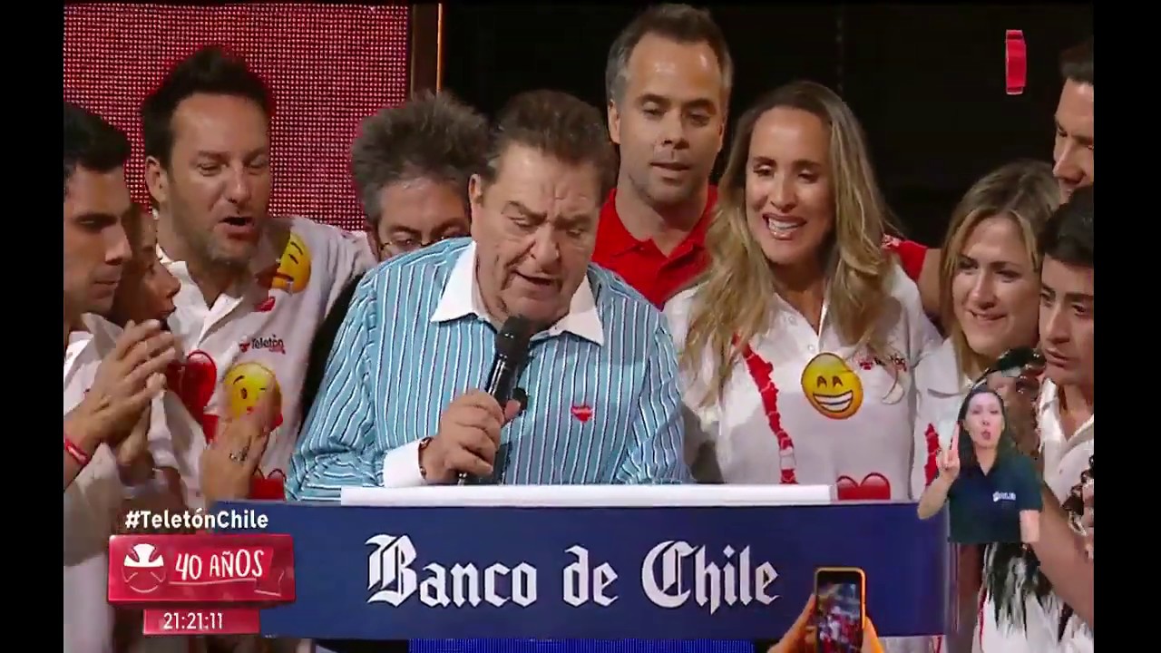 Teleton Chile 2018 - Ultimo Computo Teatro Teleton - YouTube