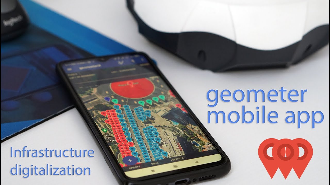 Infrastructure digitalization with geometer SCOUT mobile app - YouTube