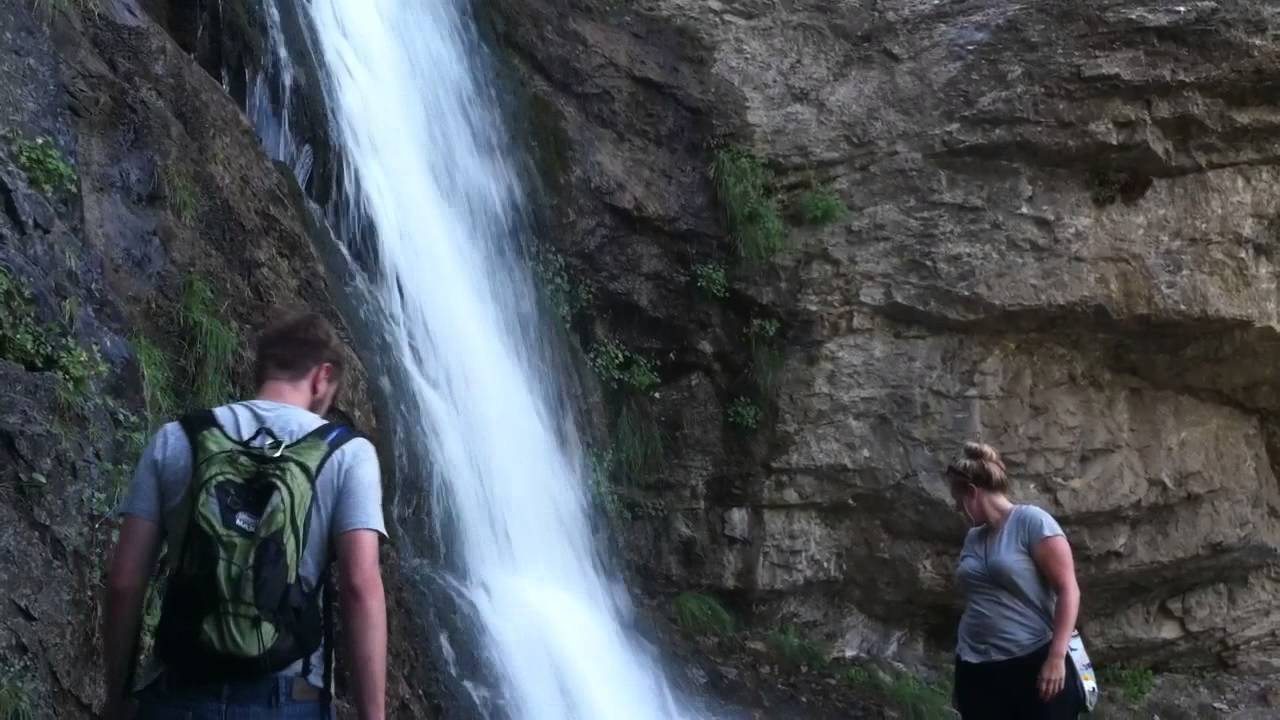 NEWS - Upper Falls, Provo Canyon, Utah - YouTube