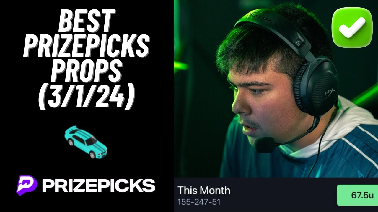 73% HIT RATE! Best PrizePicks Player Props Today | 3/1/24 - YouTube