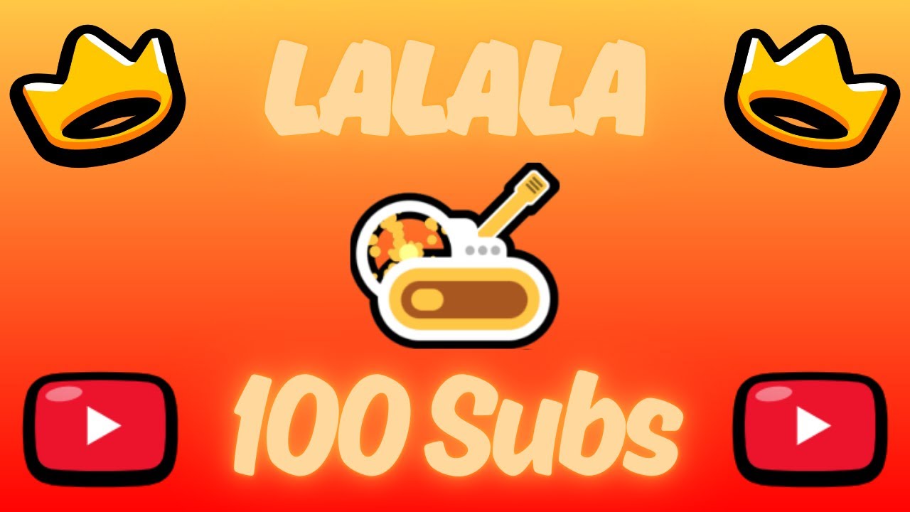 Lalala - 100 Sub Special Rocket Bot Royale Montage - YouTube