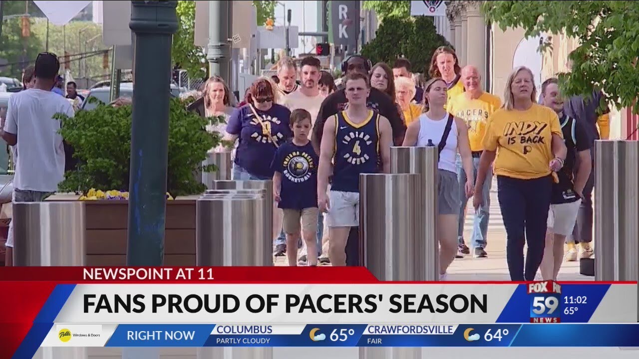 Pacers fans react to 2024 season, playoff run - YouTube