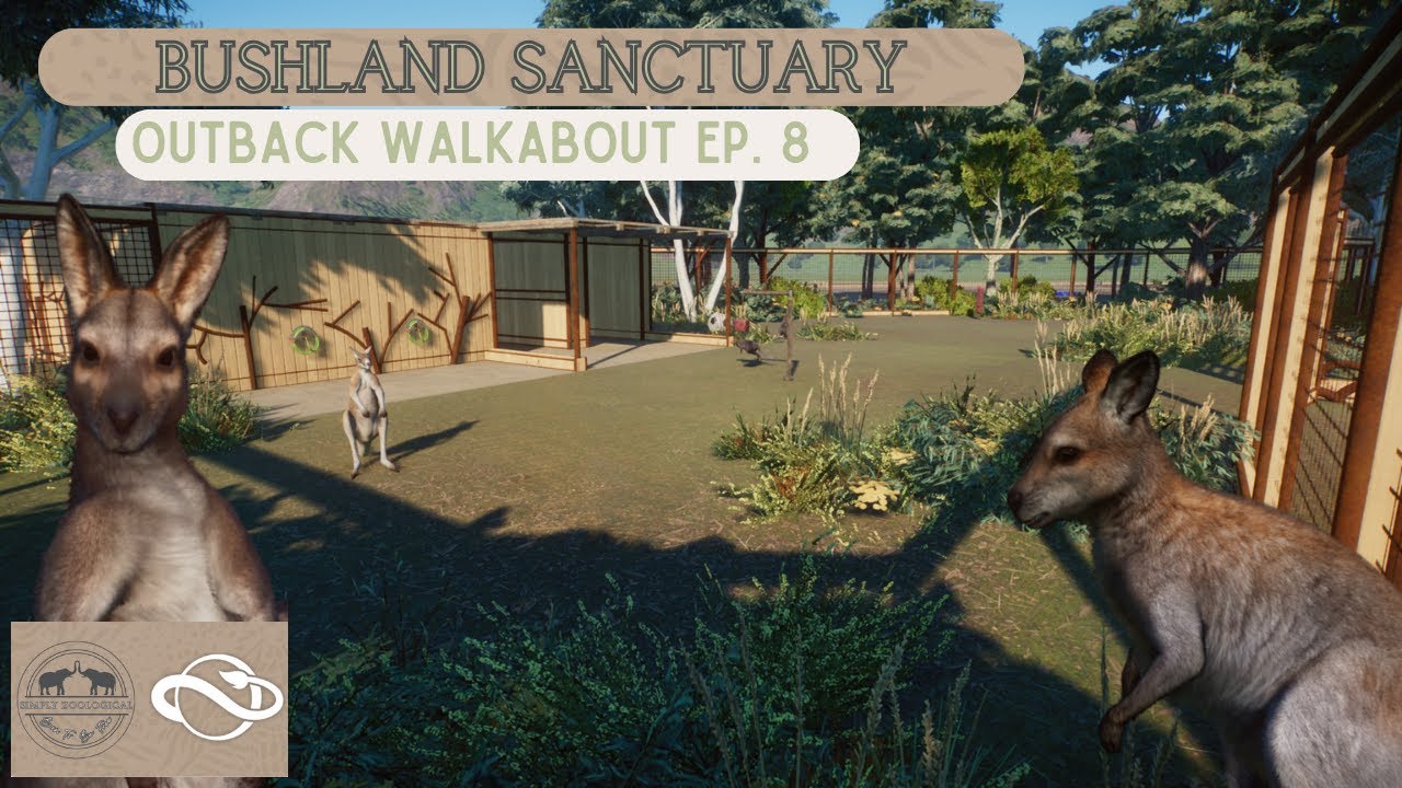 🦘 Outback Walkabout | Planet Zoo Speed Build | Bushland Sanctuary Ep. 8 ...