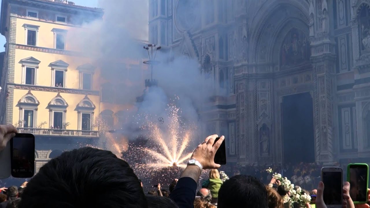 Lo Scoppio del Carro 2014 - Lo Scoppio - YouTube