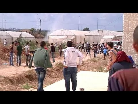 Clashes erupt between Palestinians and Israeli soldiers in Tulkarm