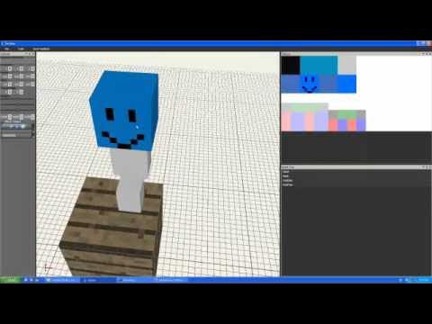 Techne Tutorial - Part 2 - Textures - YouTube