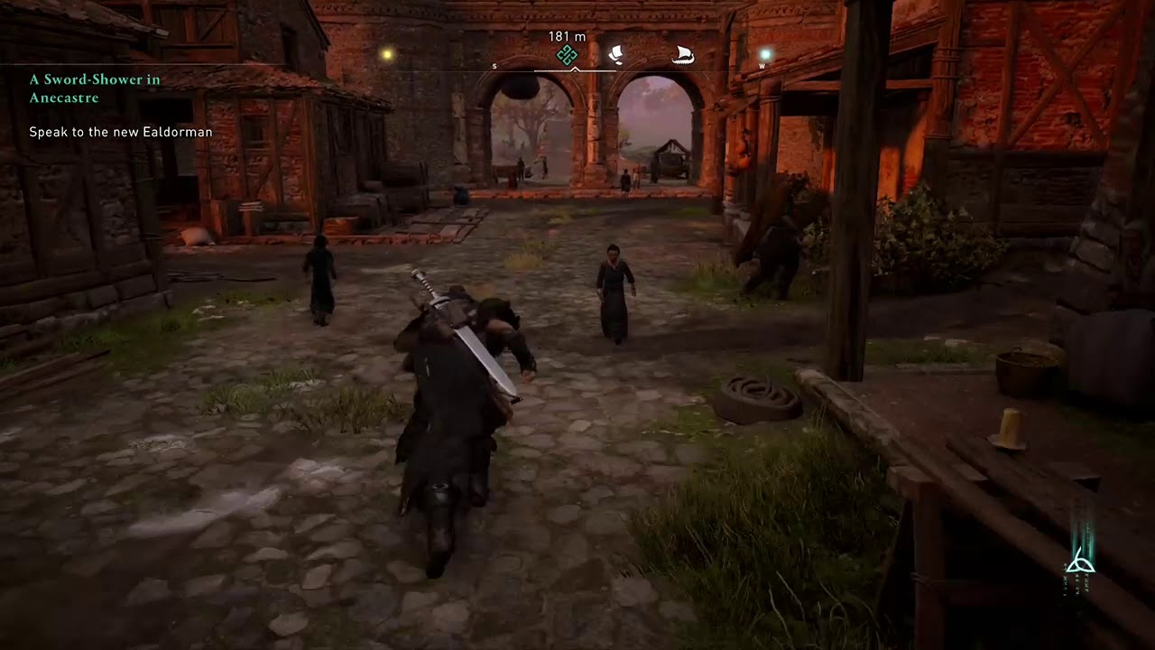 AC Valhalla, Wolf mount is really excited. - YouTube