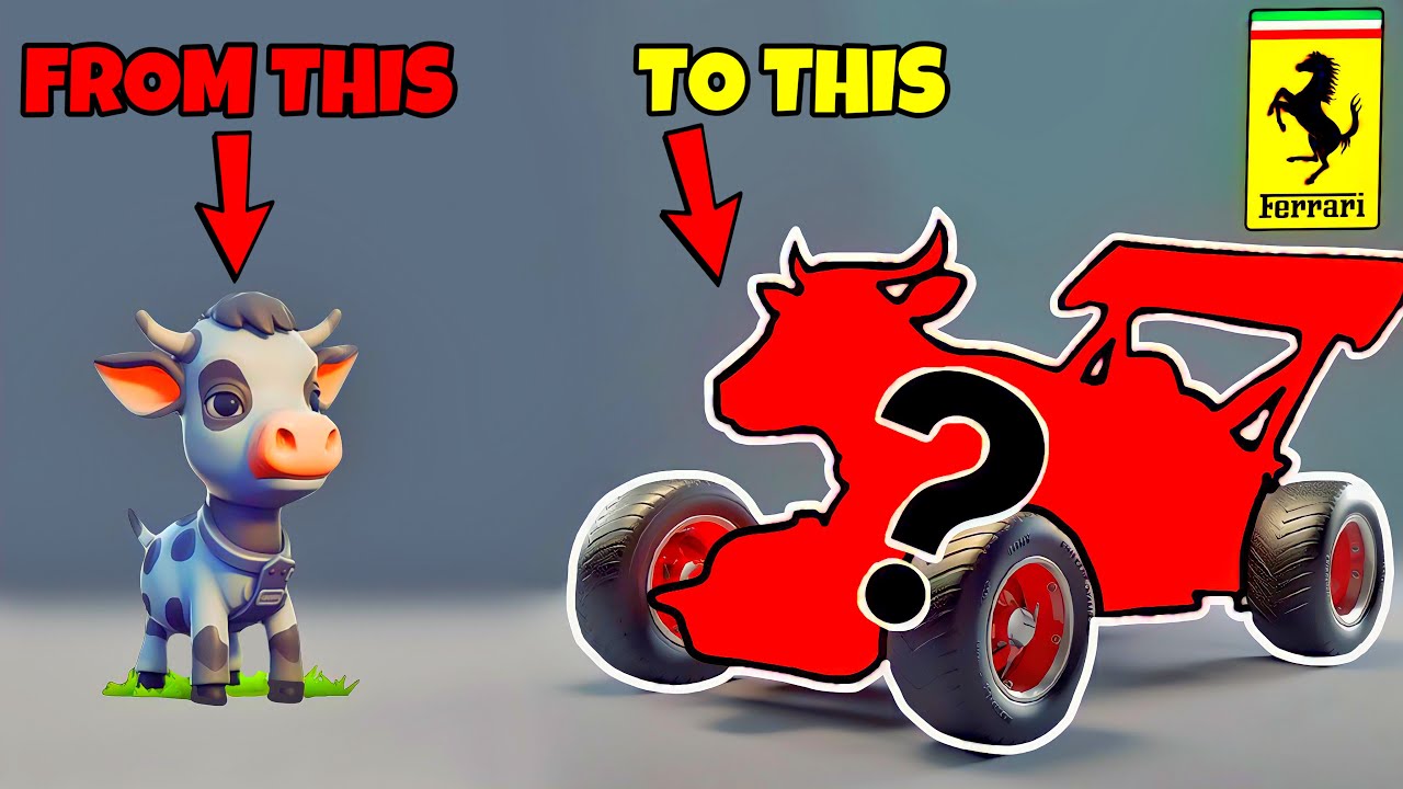 Cows by Ferrari - YouTube