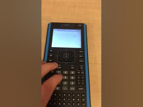 Unboxing the TI-Nspire™ CX II CAS (Part 6 of 9) - YouTube