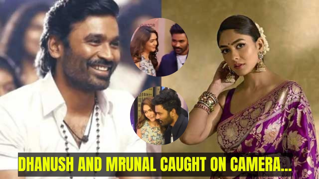 Dhanush and Mrunal Thakur CONFIRM Their Relationship? | Dhanush | Mrunal Thakur - YouTube