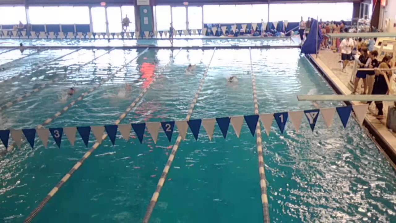 Jonah Swimming Jan 30 2016 Miles of Miles 100 Free - YouTube