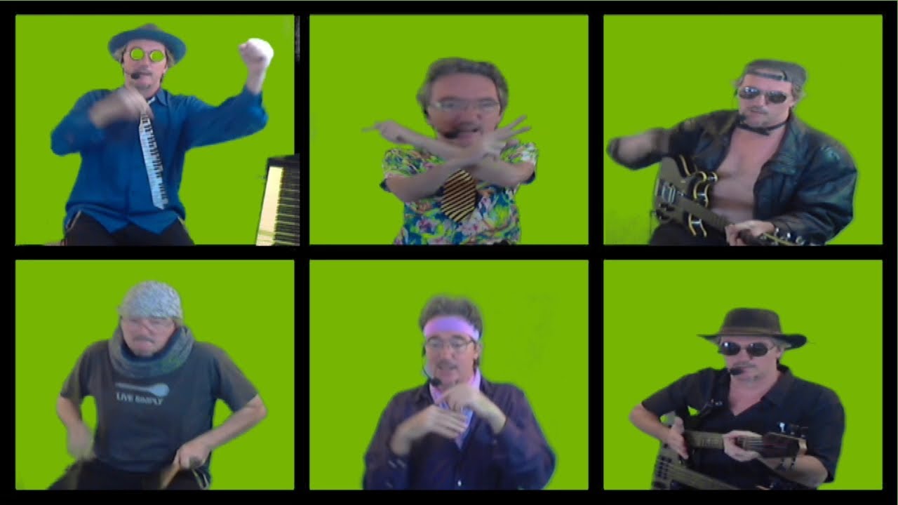 Green screen band - TV sucks - YouTube