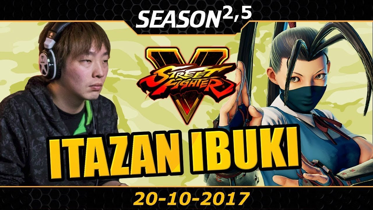 SFV Itazan (Ibuki) VS Master Rank Mishie_Oishi2 (Laura) 20-10-17 - YouTube