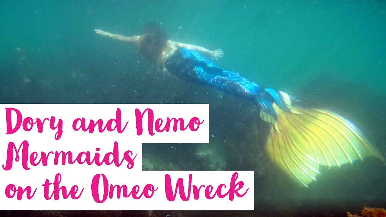 Nemo and Dory MERMAIDS!? First Look. - YouTube