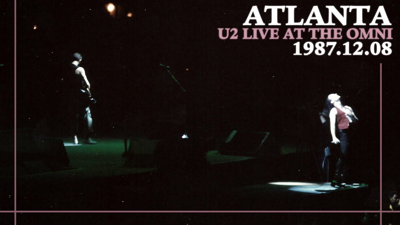 U2 - Live in Atlanta, 8th December 1987 - YouTube