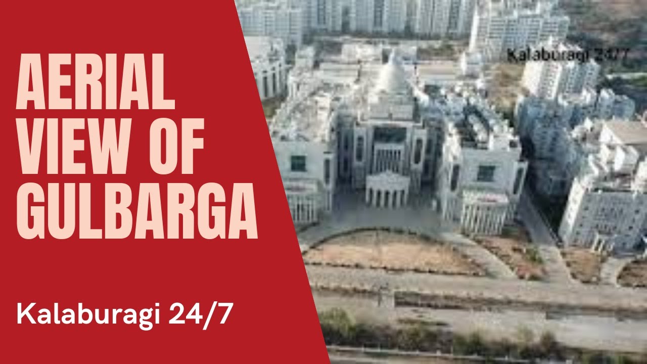 Aerial View of kalaburagi (Gulbarga). - YouTube