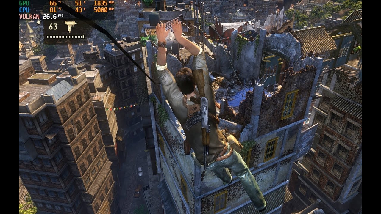 Uncharted 2: Among Thieves RPCS3 in Highter Resolution Scale ( Debug ...