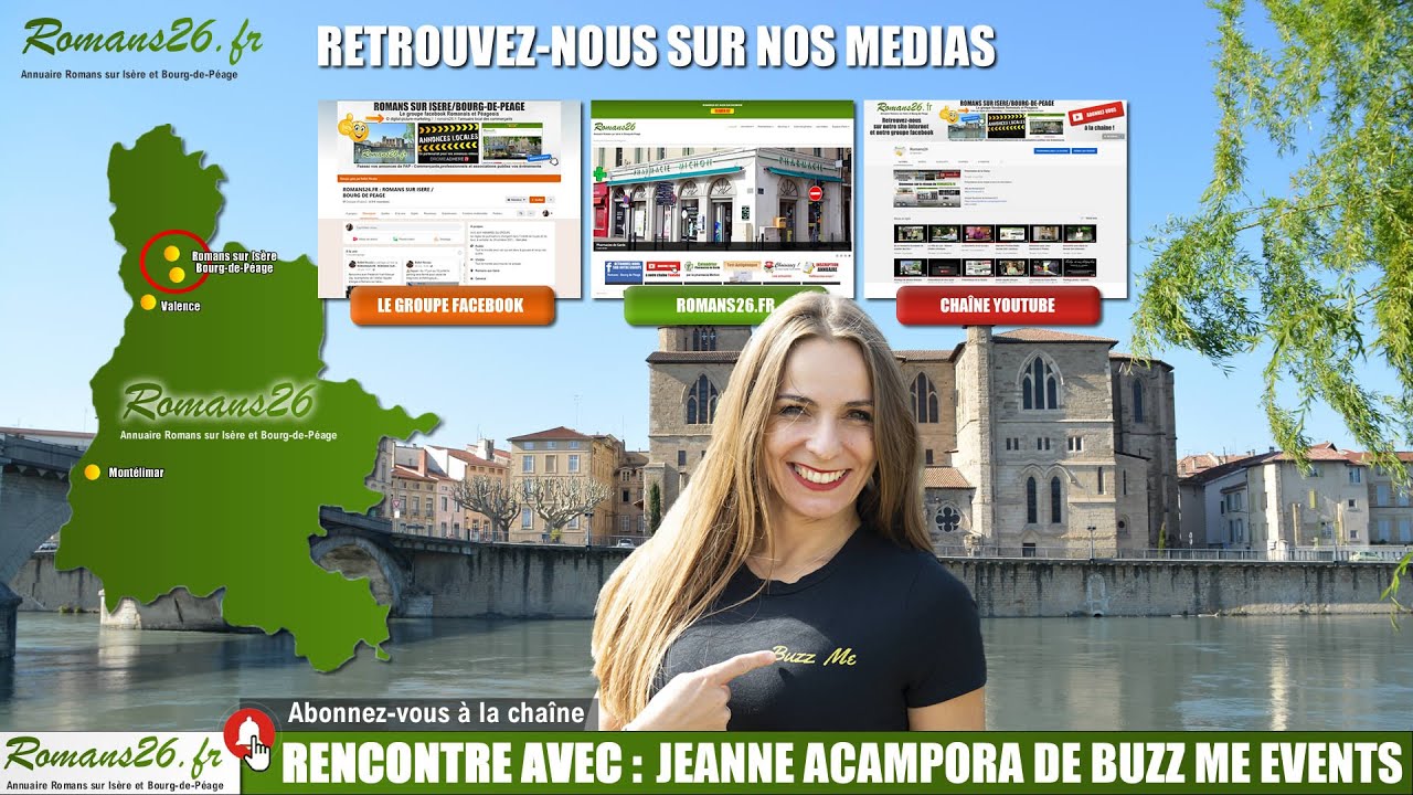 Rencontre avec Jeanne Acampora pour Buzz Me Events (seconde partie) - YouTube