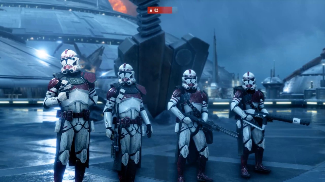 Coruscant Guards Defend Kamino - Star Wars Battlefront 2 - YouTube