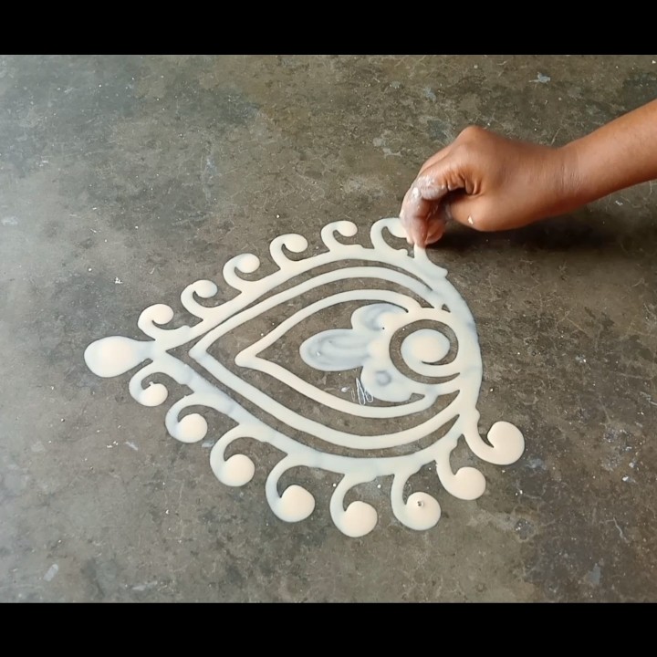 Simple alpona design #Beginnwrs alpona design#simplealpona #alpona # ...